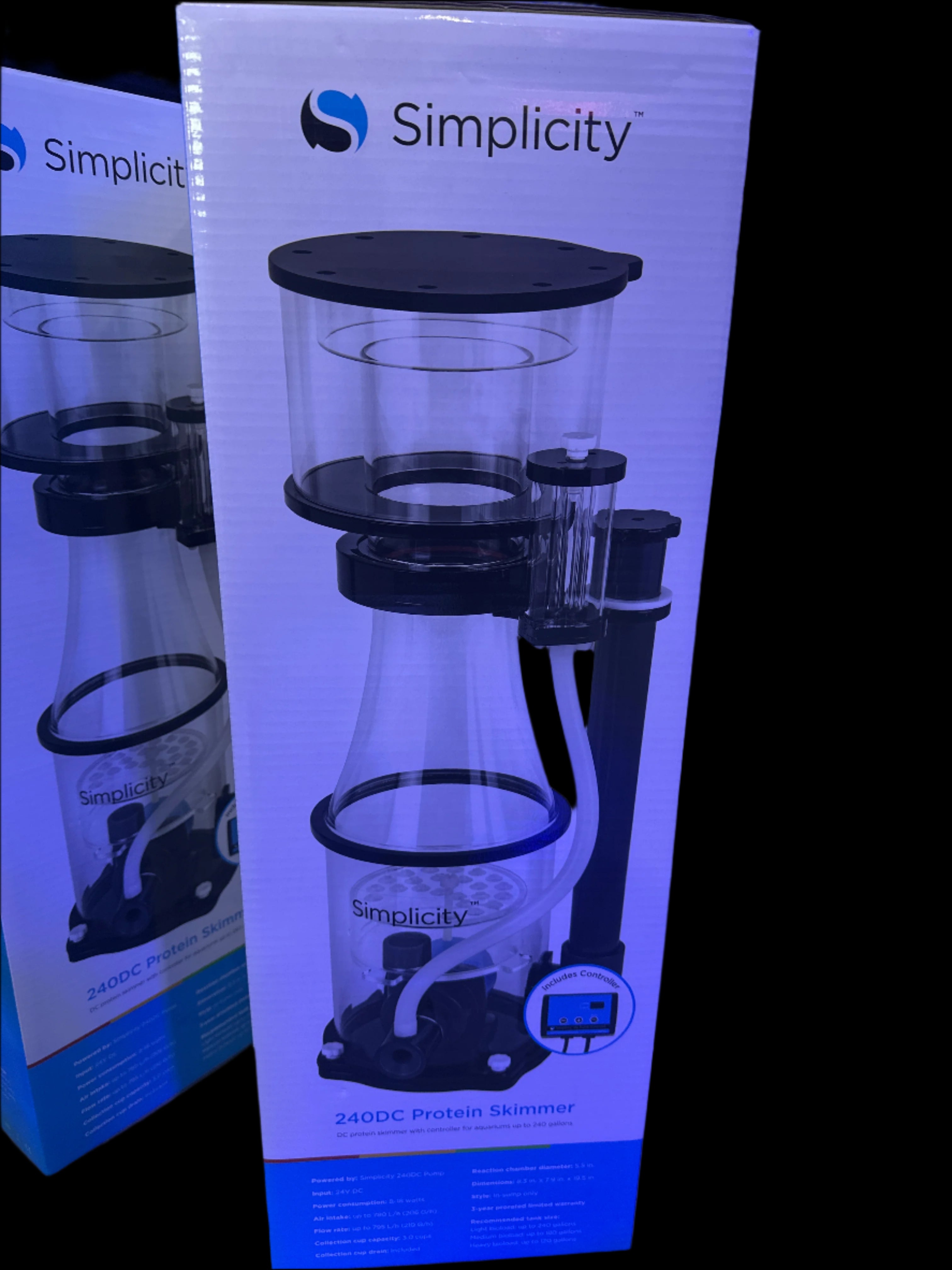 Simplicity 240 dc skimmer – Hydros Aquatics